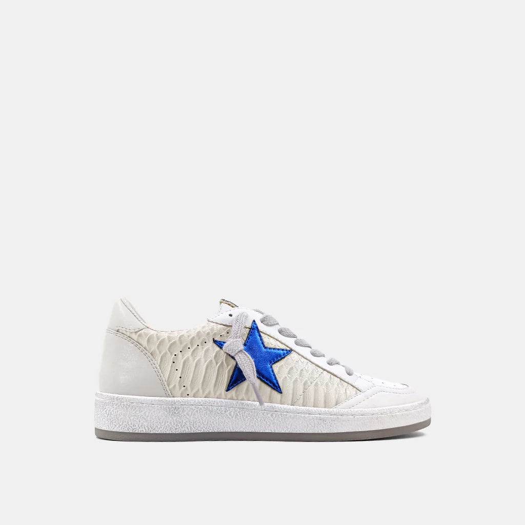 Shu Shop Paz Sneaker - Metallic Blue – Red Fern Boutique